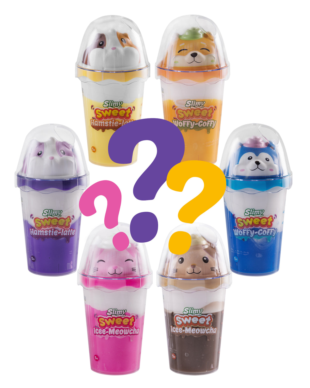 SLIMY Soft & Squishy Collectible - 150g sortiert im Display — Traptrecker